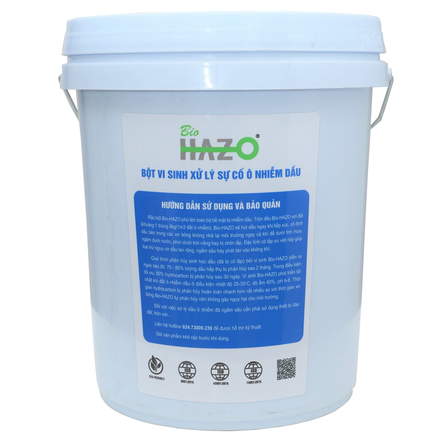 BỘT VI SINH THẤM HÚT PHÂN HỦY DẦU BIO-HAZO