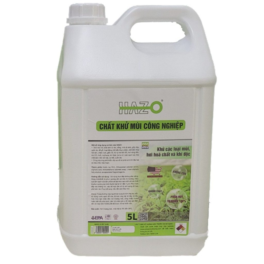 HAZO – KHỬ MÙI CÔNG NGHIỆP